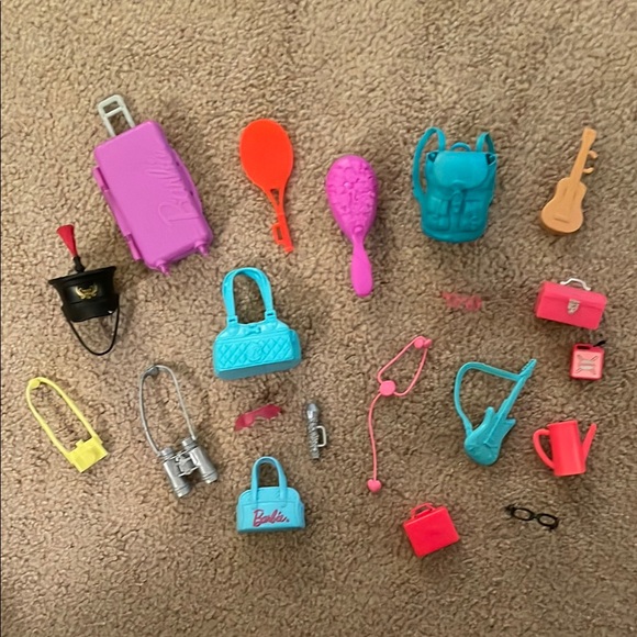 Barbie | Toys | Barbie Brand Accessories Set Of Twenty Three Pieces ...